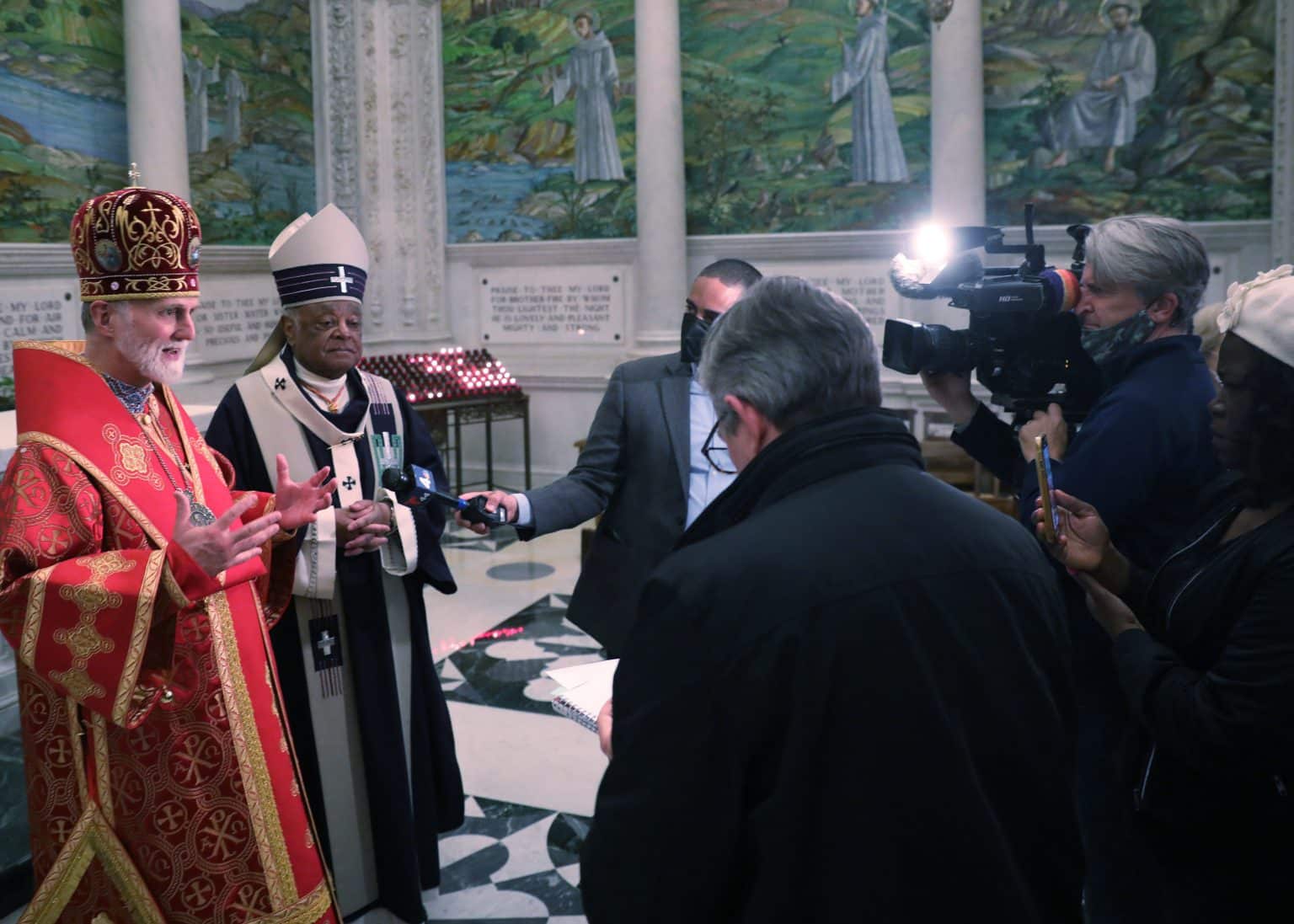 Cardinal Gregory joins Archbishop Gudziak in praying for Ukraine ...
