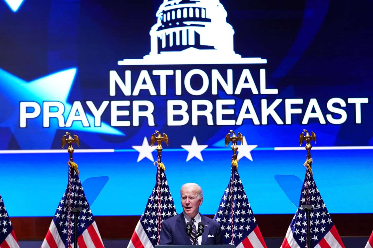 At National Prayer Breakfast, Biden calls for Americans to 'pray for ...