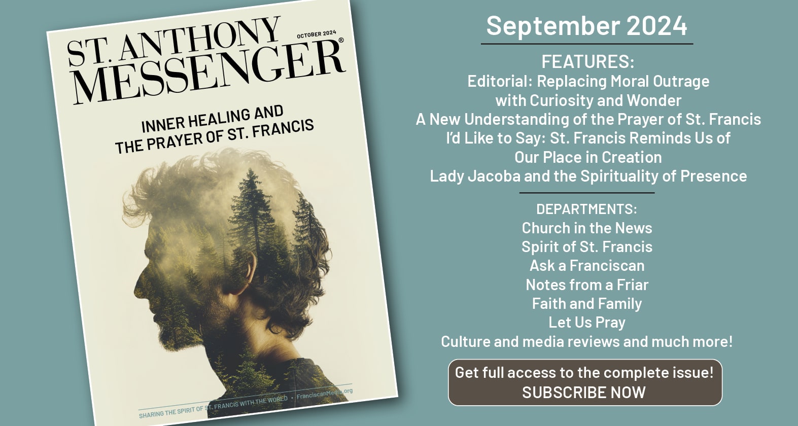 Dear Reader: Abundant Blessings | Franciscan Media